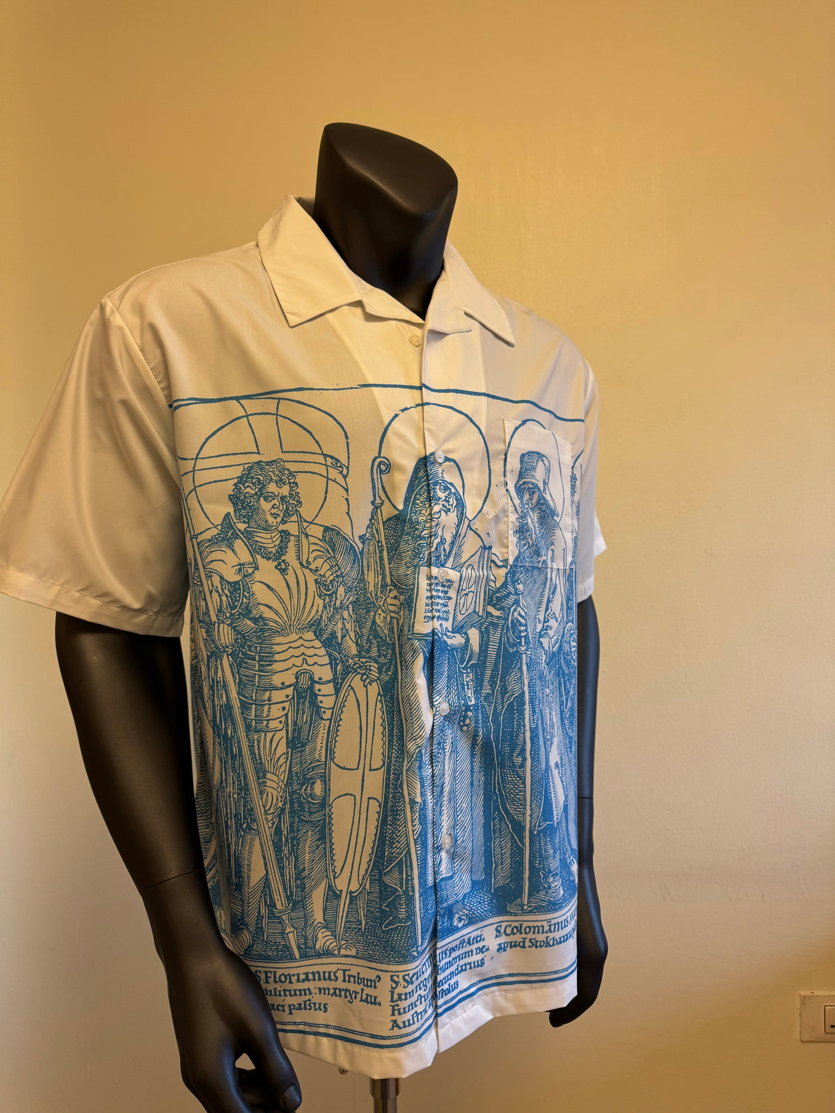 Empty Reference 2024SS Genesis Print Shirt | Vintage9ja
